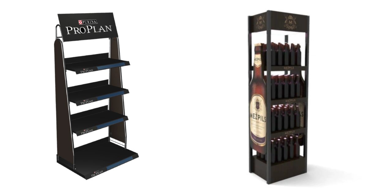 Create Consistent Brand Messaging with Vendor Display Stands - BeePail ...